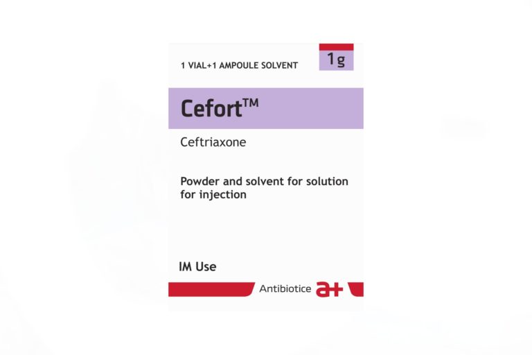 Cefort 1g IM – Pharmatech Company for Drugs and Medical Supply